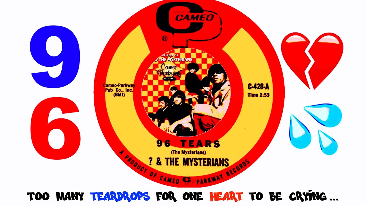 The Mysterians "96 Tears" (lyrics) - YouTube