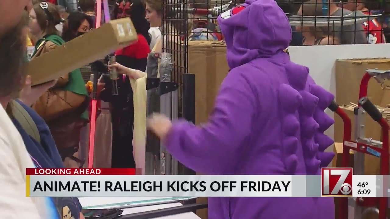 Animate! Raleigh kicks off Friday - YouTube