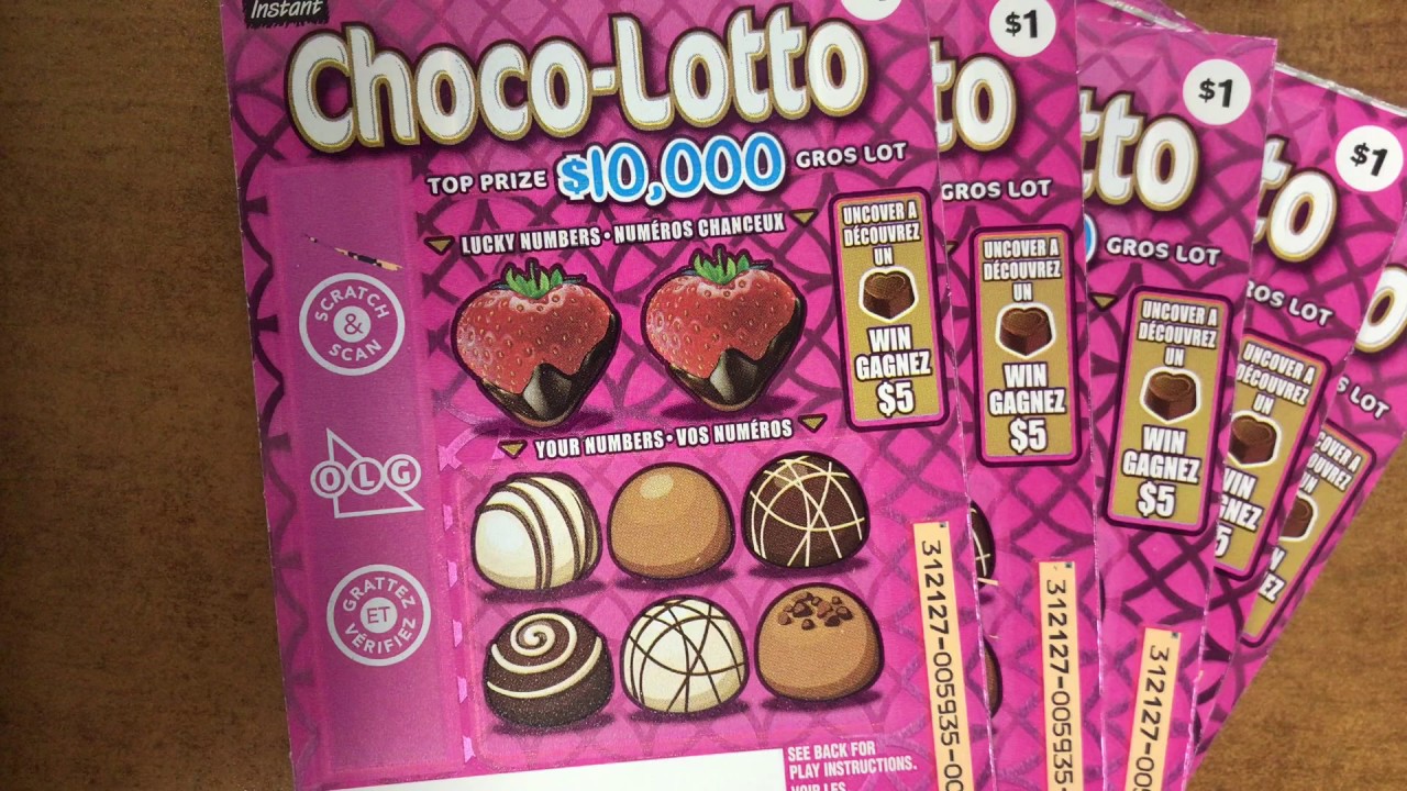 NEW!!! CHOCO-LOTTO, OLG, Instant scratch tickets, Ontario lottery and ...
