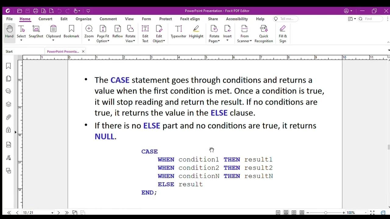 Databases with SQL Lecture 4 part 4 - YouTube