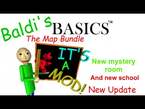 im playing Baldi's Basics the Map Bundle This is NEW UPDATE!!!! - YouTube