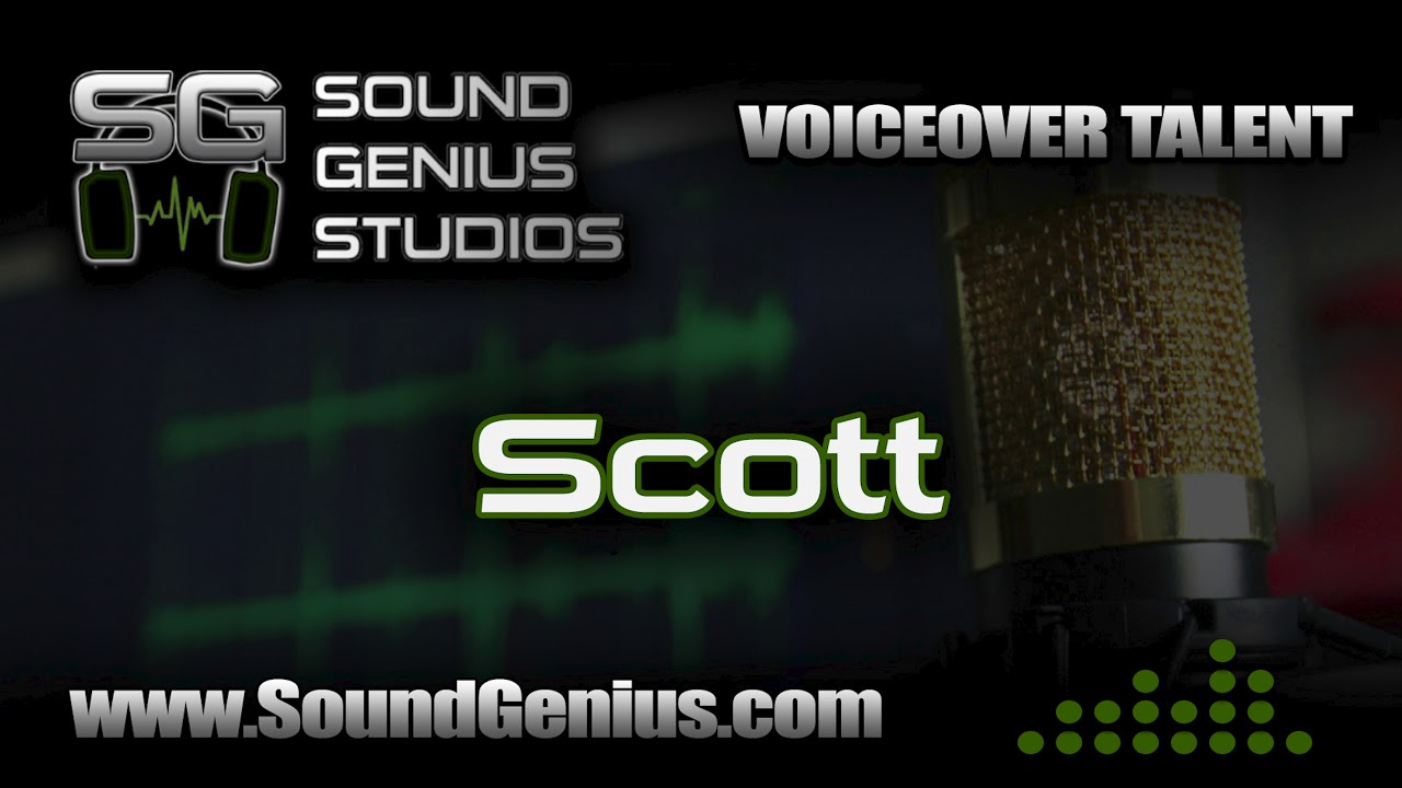 Scott (Pro Male Voiceover Talent) - YouTube