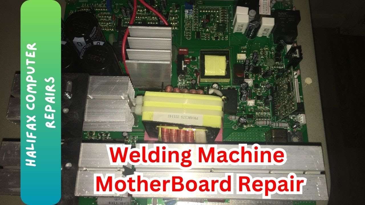 Welder MotherBoard Repair - YouTube
