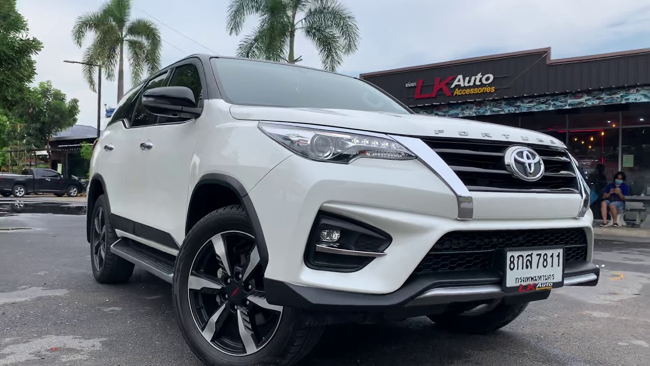 ชุดแปลงFortuner TRD1 เป็นFortuner TRD2 - YouTube