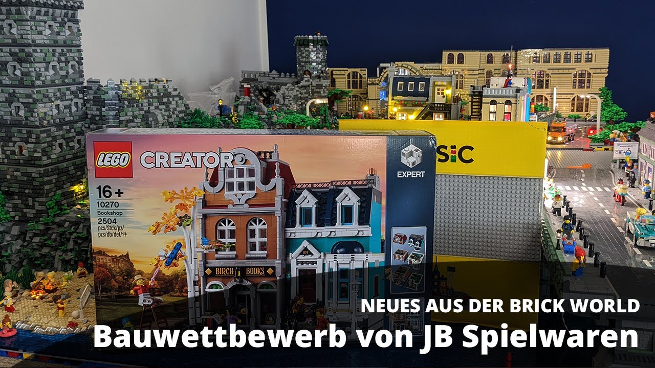 Ich mache mit! 🙂 Bauwettbewerb von JB Spielwaren mit Bob Brickman und ...