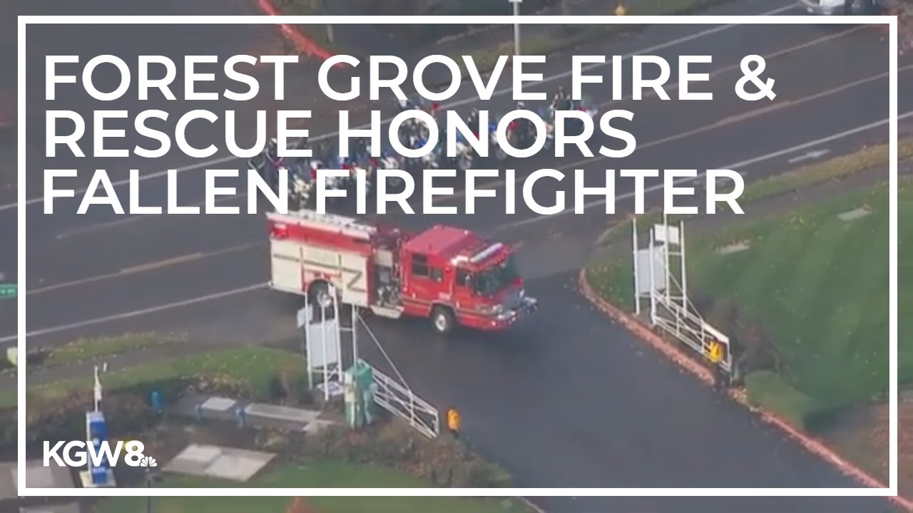 Forest Grove Fire Procession - YouTube