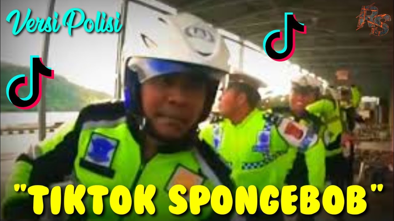 Tiktok Spongebob Ala Polisi Indonesia - YouTube