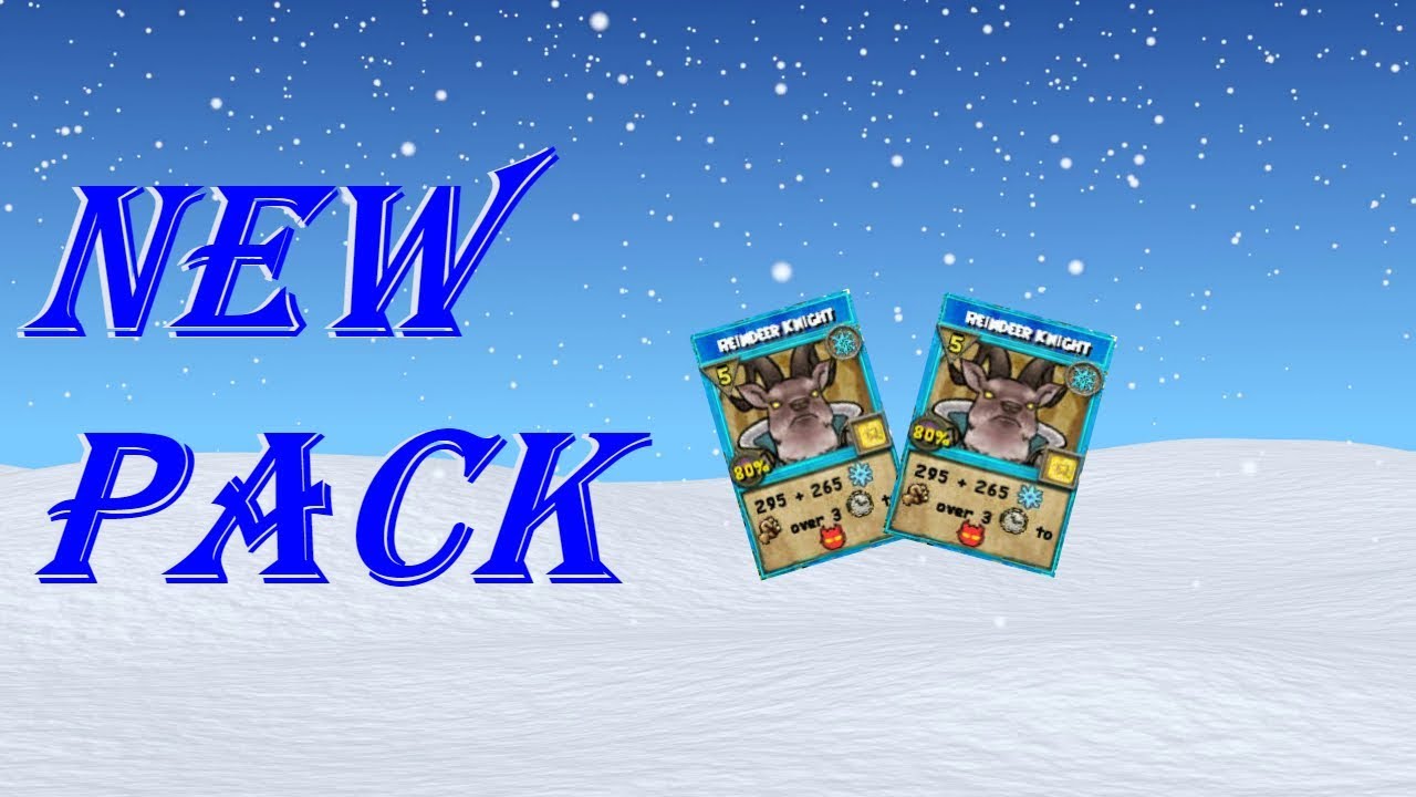 INSANE *NEW* WINTER WONDER PACK 2017 | Wizard 101 Winter Wonder Pack ...