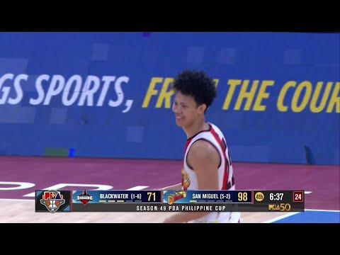 JM Calma FIRES UP in 4Q for San Miguel vs. Blackwater 😤 | PBA Season 49 Philippine Cup