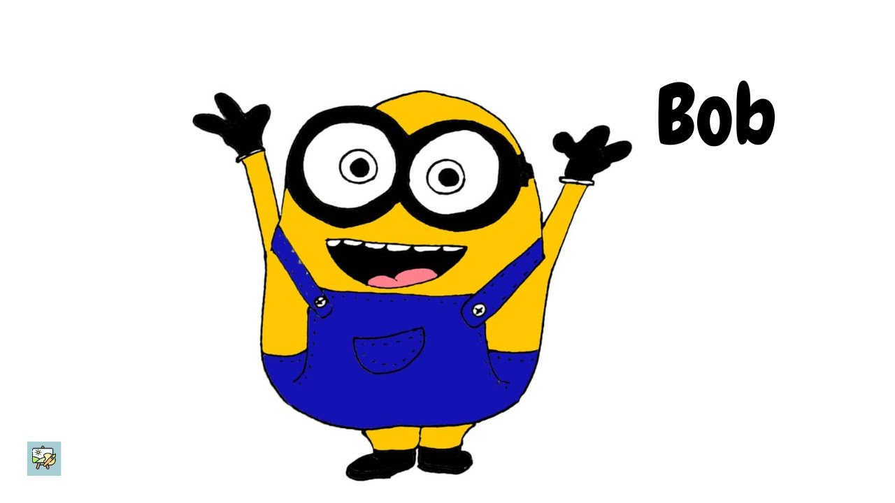 How to Draw Bob the Minion | easy - YouTube