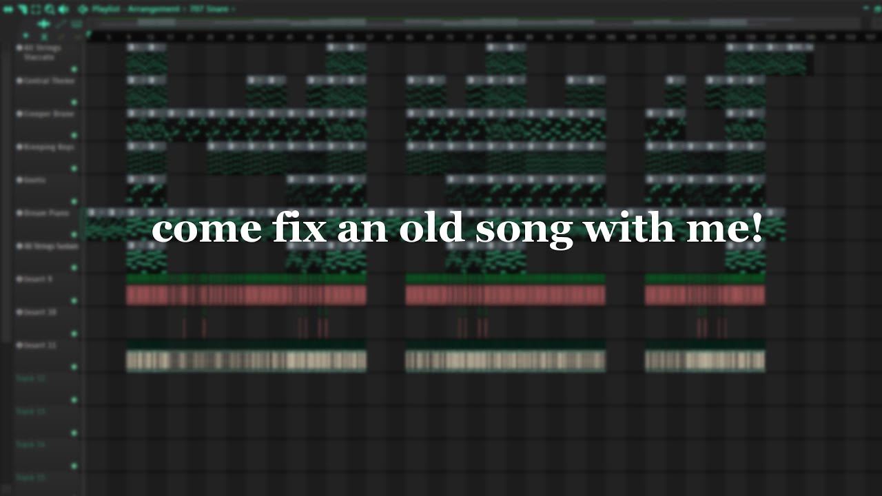 fix an old song with me! - YouTube