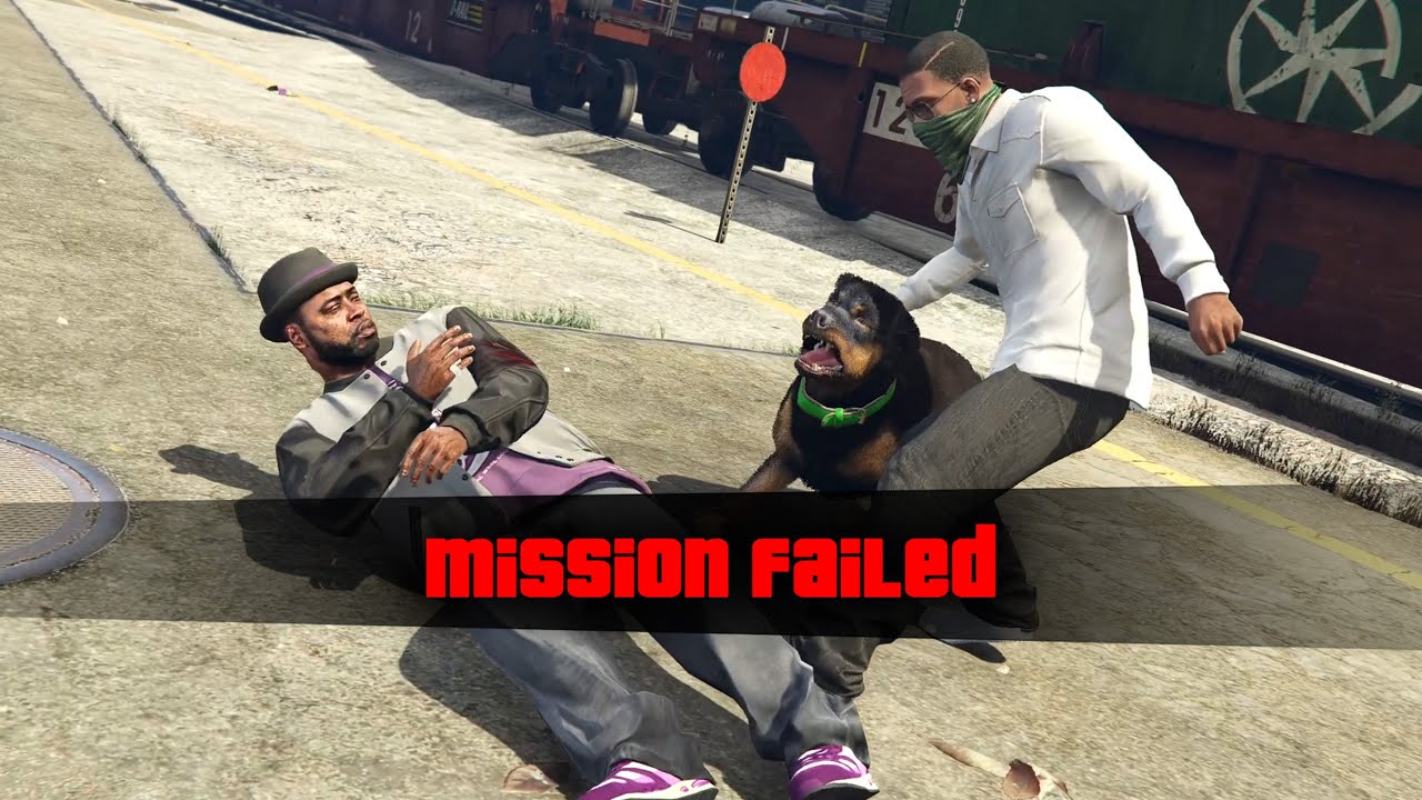 Mission Failed | Chop | GTA 5 - YouTube