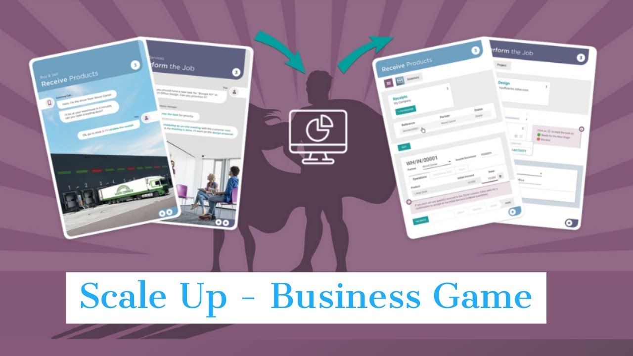 Odoo Scale Up: The Business Game - YouTube