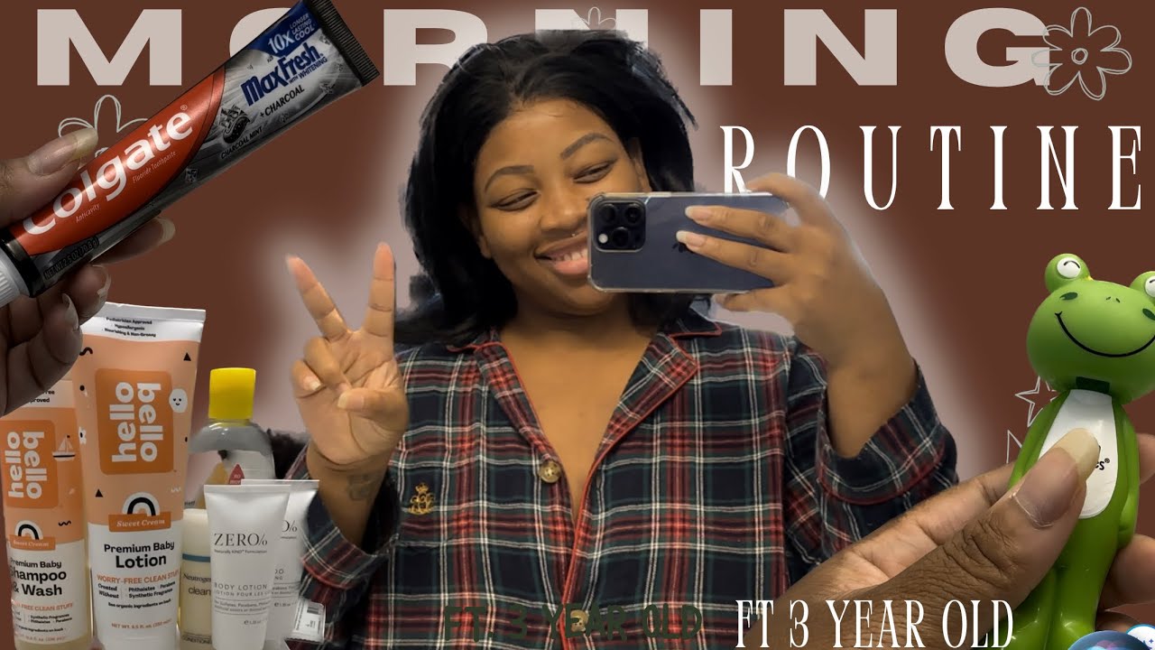 How to Survive a Morning Routine with this 3-Year-Old! - YouTube
