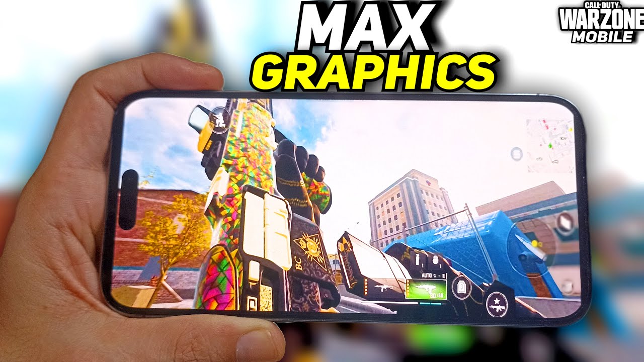 MAX GRAPHICS WARZONE MOBILE IOS GAMEPLAY 🔥 - YouTube