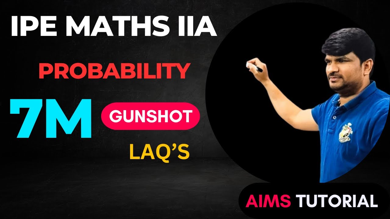 Inter Maths-2A- Probability - 7 marks important problems - video-1 - YouTube