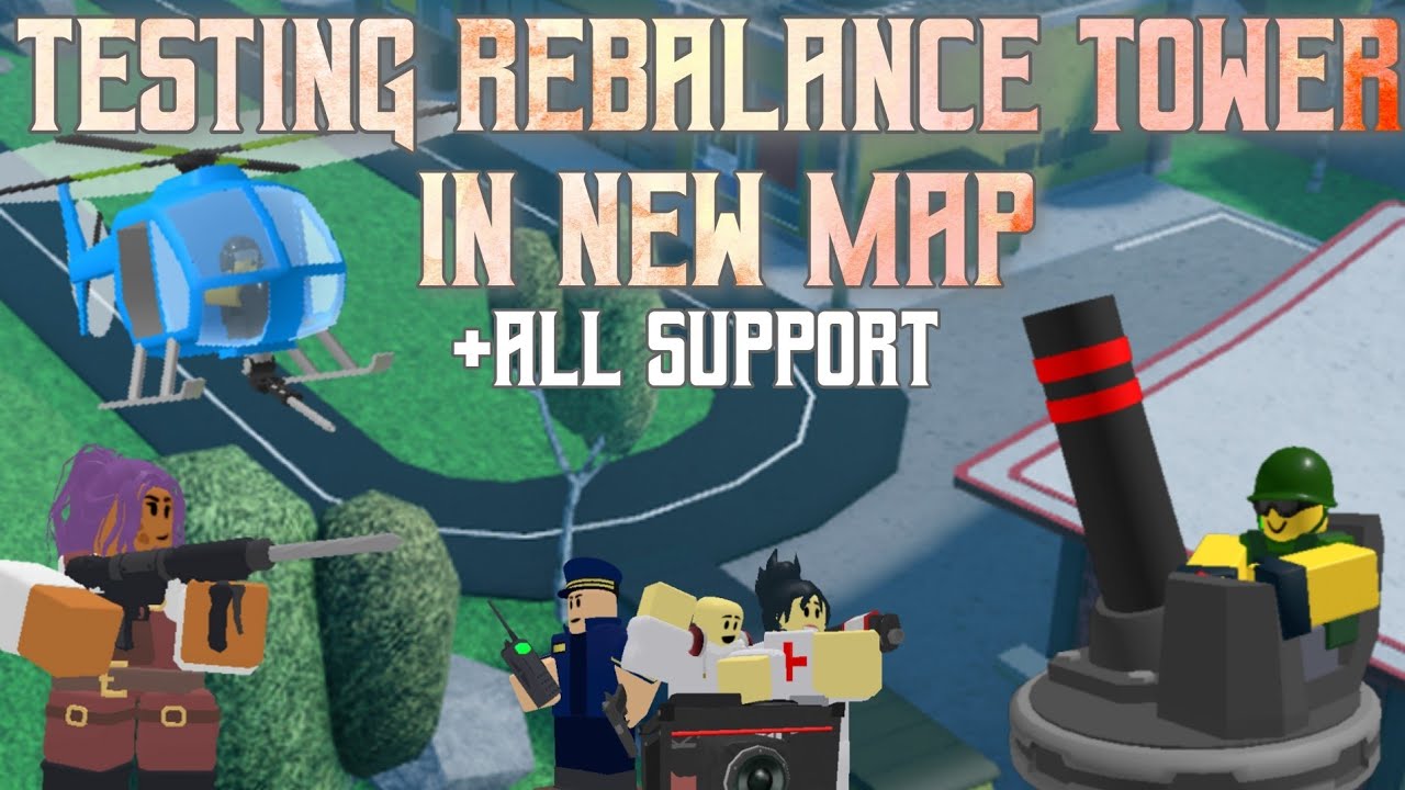TESTING NEW REBALANCE TOWER IN NEW U-TURN MAP || WITH MY FRIEND AWAKEN ...