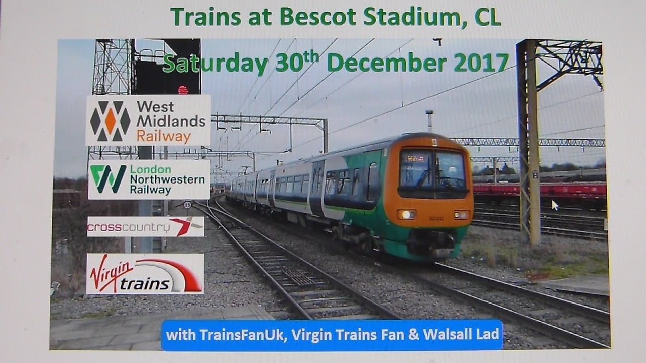 Trains @ Bescot Stadium, CL (ft. WCML Diverts) | Saturday 30th December ...