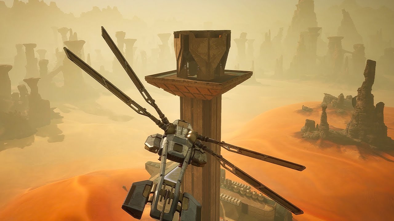 This Is the Tallest Tower You Can Build in Dune Awakening! - YouTube
