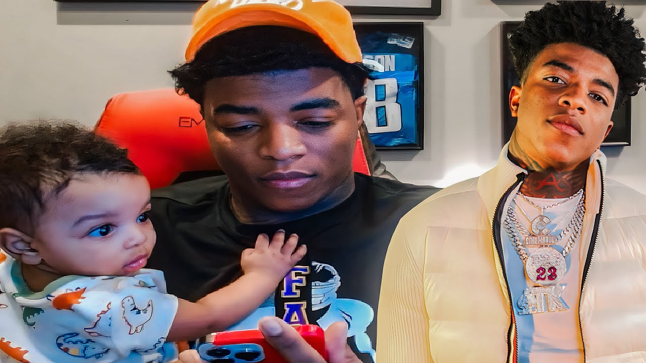 Yungeen Ace Plays With His Kid On Stream! - YouTube