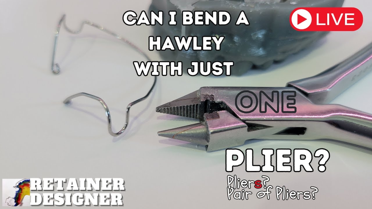[Wire Bending] Can I bend a Hawley with just one Plier? Is it Pliers ...