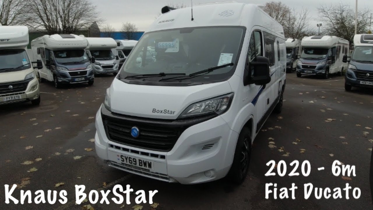Knaus BoxStar Street Campervan - 2019/2020 - Fiat Ducato - YouTube