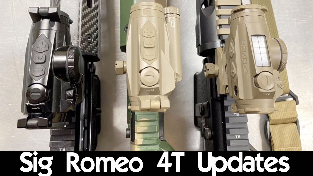 Sig Romeo 4T Updates - YouTube