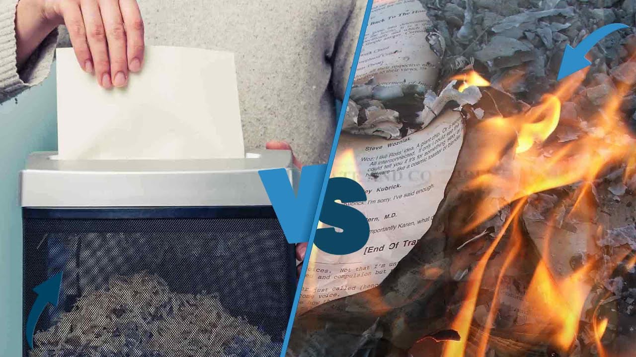 Paper Shredding vs Burning: What’s the Best Way to Dispose of Documents ...