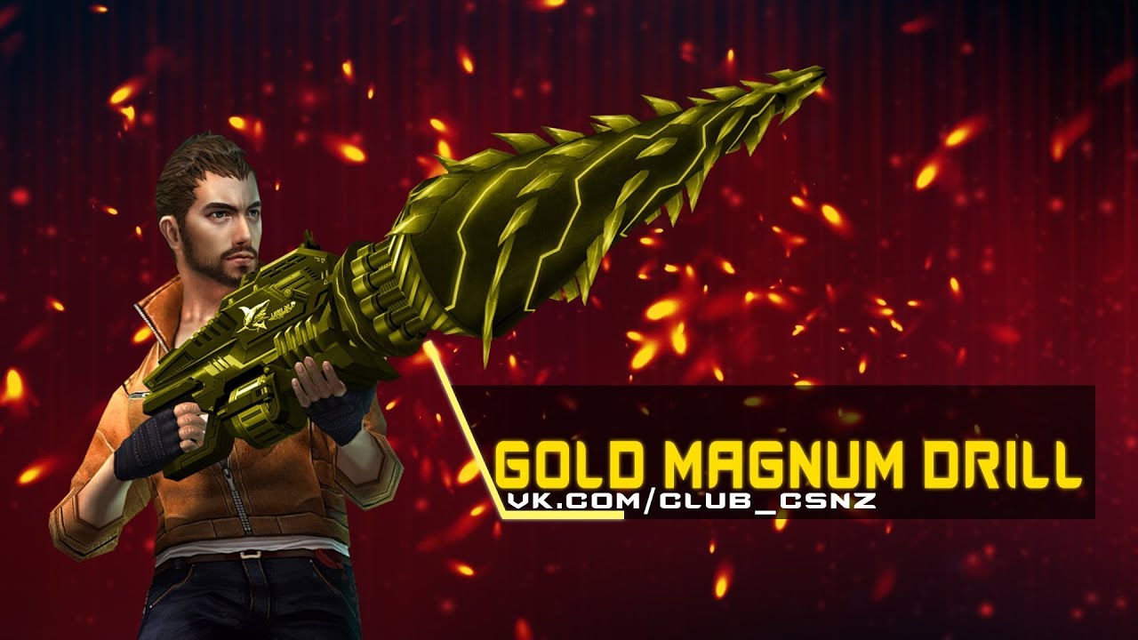 Gold Magnum Drill - Counter Strike Nexon: Zombies - YouTube
