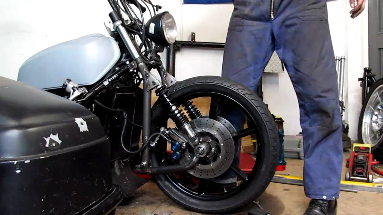 GL1000 sidecar swingarm break reaction force 2.MOV - YouTube