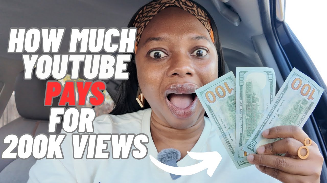 HOW MUCH YOUTUBE PAID ME FOR 200K VIEWS AS A NIGERIAN CONTENT CREATOR ...