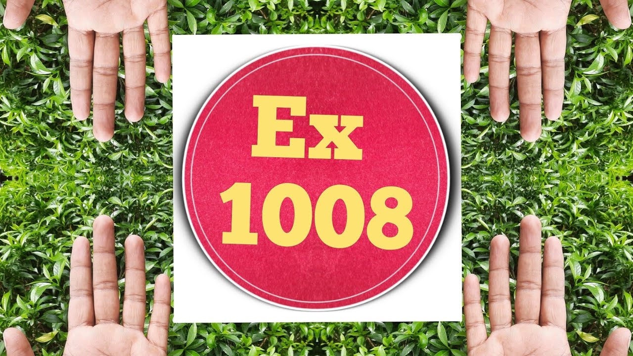 Ex 1008/ FINGER FLEXTION AND EXTENSION - YouTube