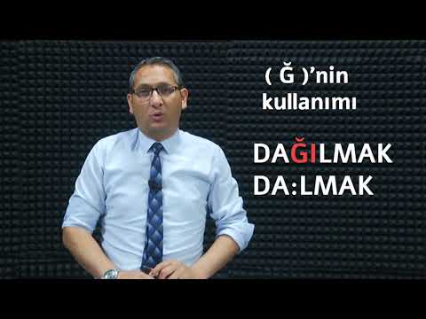 Kağıt kelimesi nasıl okunur? ( Ğ ) harfinin kullanımı... (Diksiyon dersleri -18)