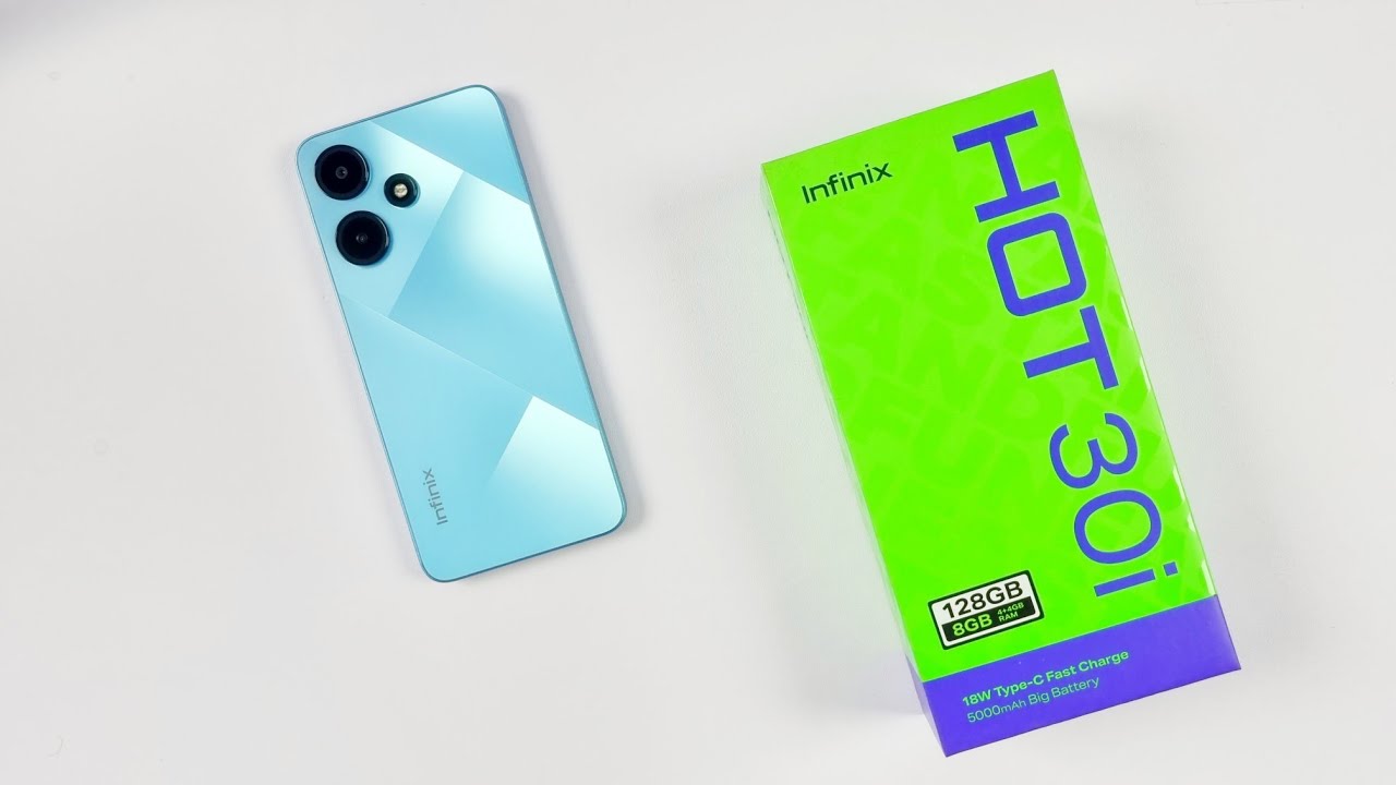 Infinix Hot 30i Unboxing & Hands On | Design, Setup, 18W, 13Mp - YouTube
