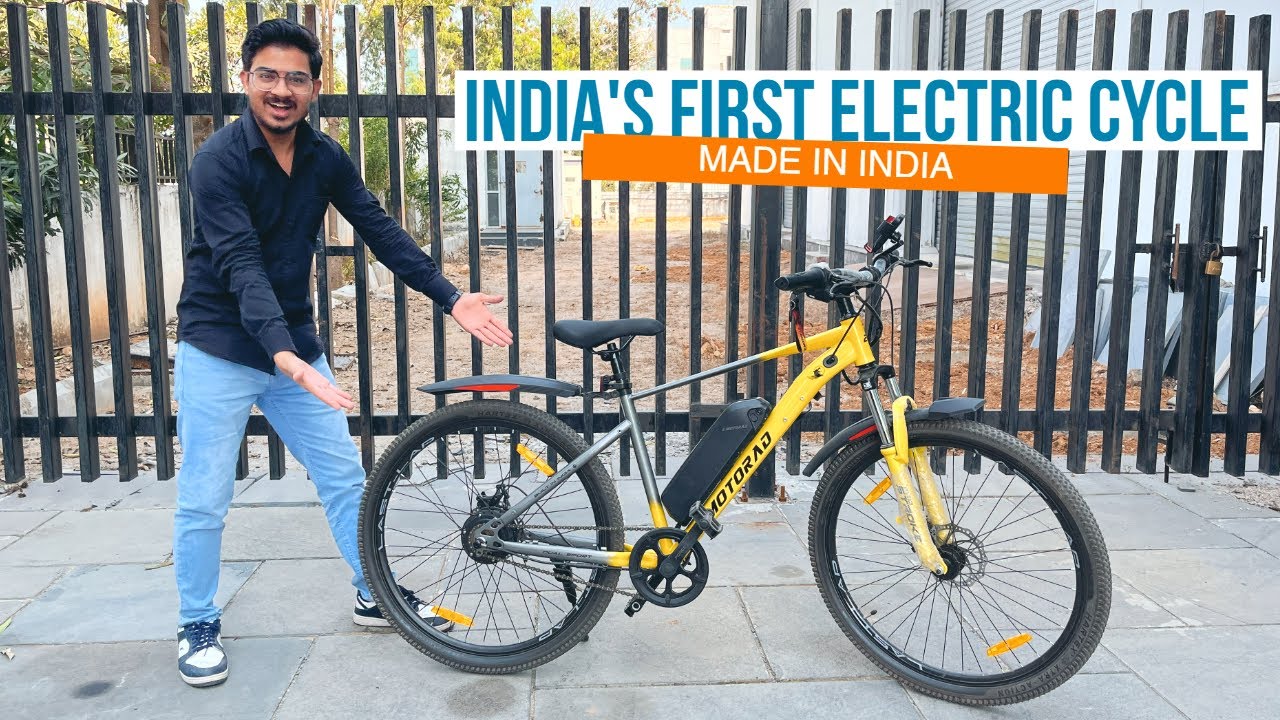India's First Electric Cycle! | Made in India - YouTube