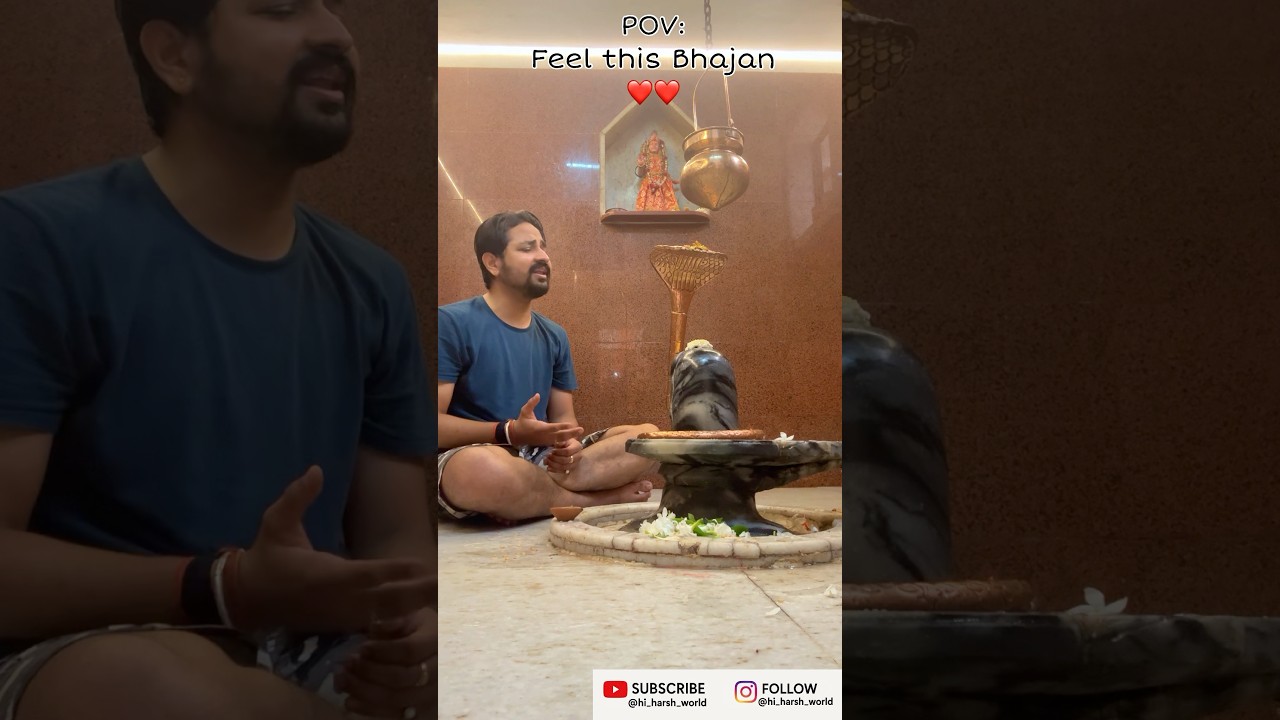 Shambho Shankar Namah Shivaay | Harsh Chandak #bhakti #song #bhajan # ...