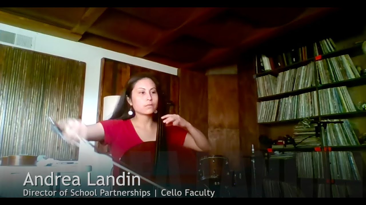 Cellist Andrea Landin - I Am an Artist - East Bay Center for the ...
