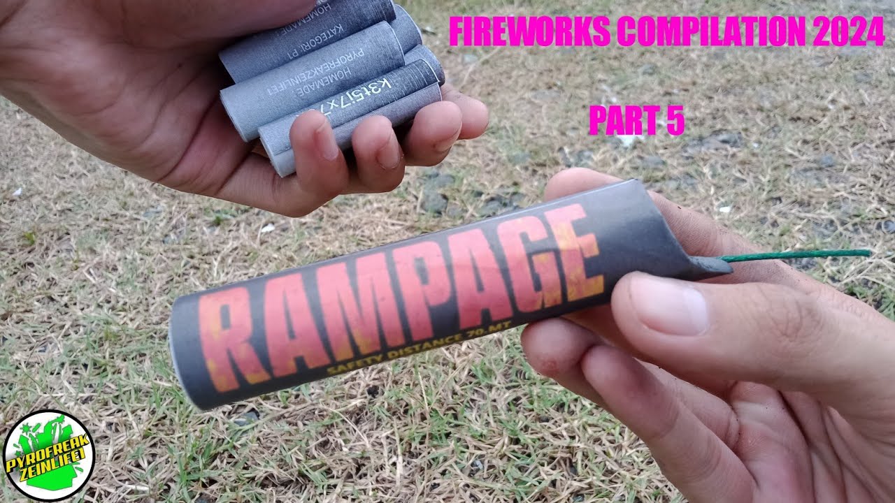 FIREWORKS COMPILATION 2024 PART 5|31/12/2023|PYROFREAKZEINLIFE1 - YouTube