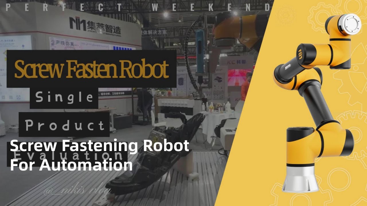 Precision at Work: The Screw Tighten Robot Revolution - YouTube