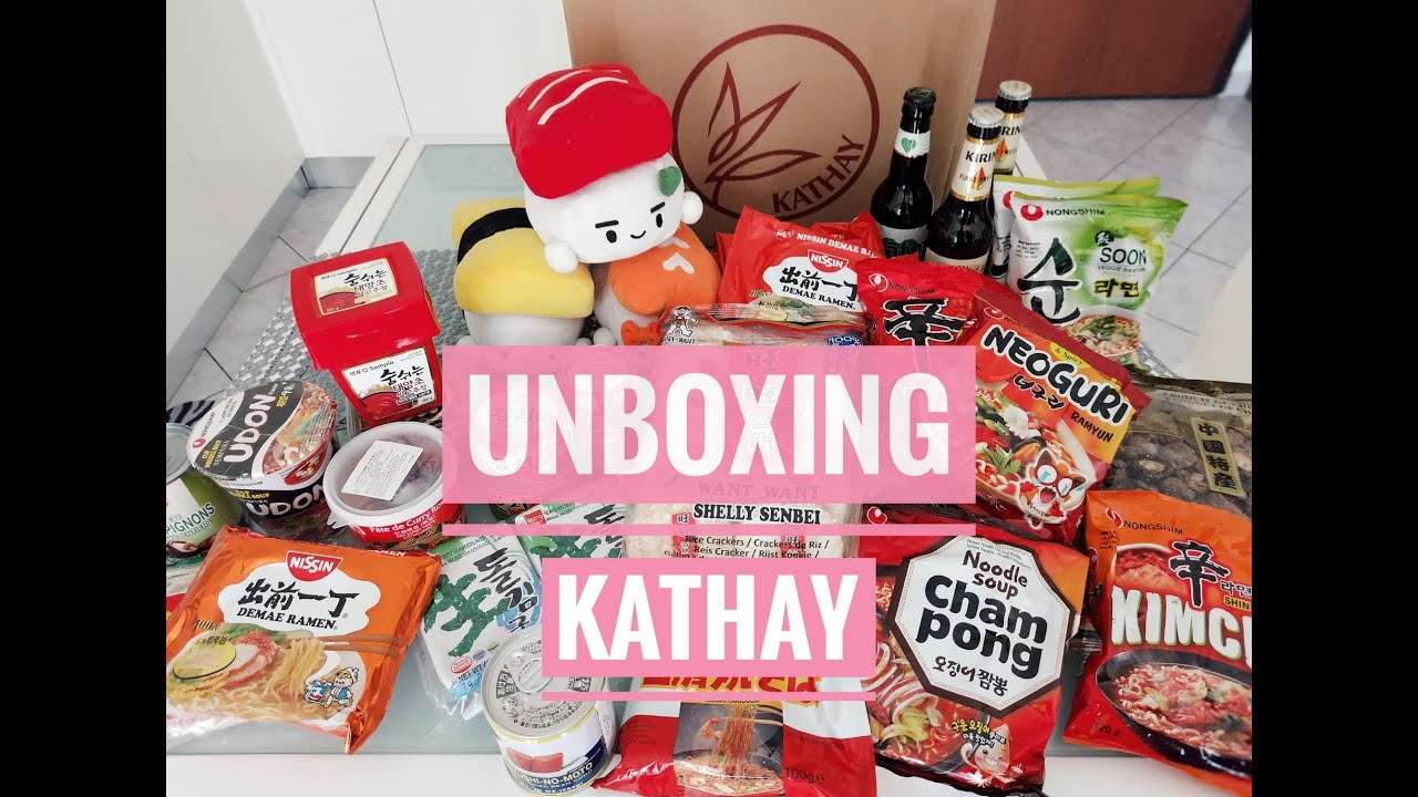 Unboxing Kathay - Asian Food Goodies - YouTube