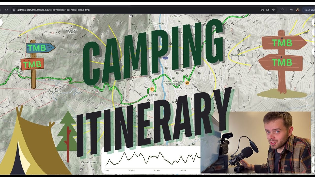 Where to CAMP on the Tour Du Mont Blanc! 7 DAY - 6 NIGHT backpacking ...