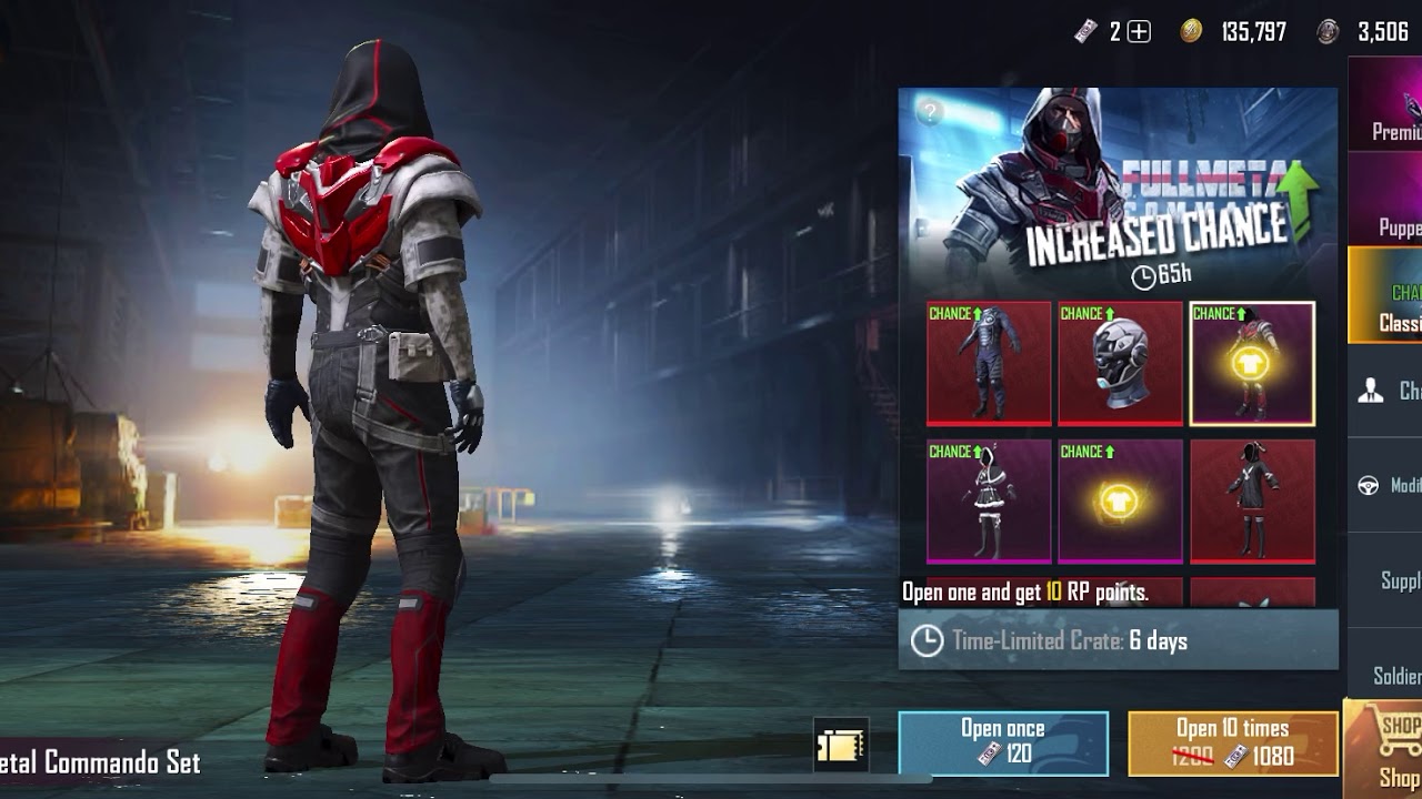 Full metal Commando Set Pubg mobile - YouTube