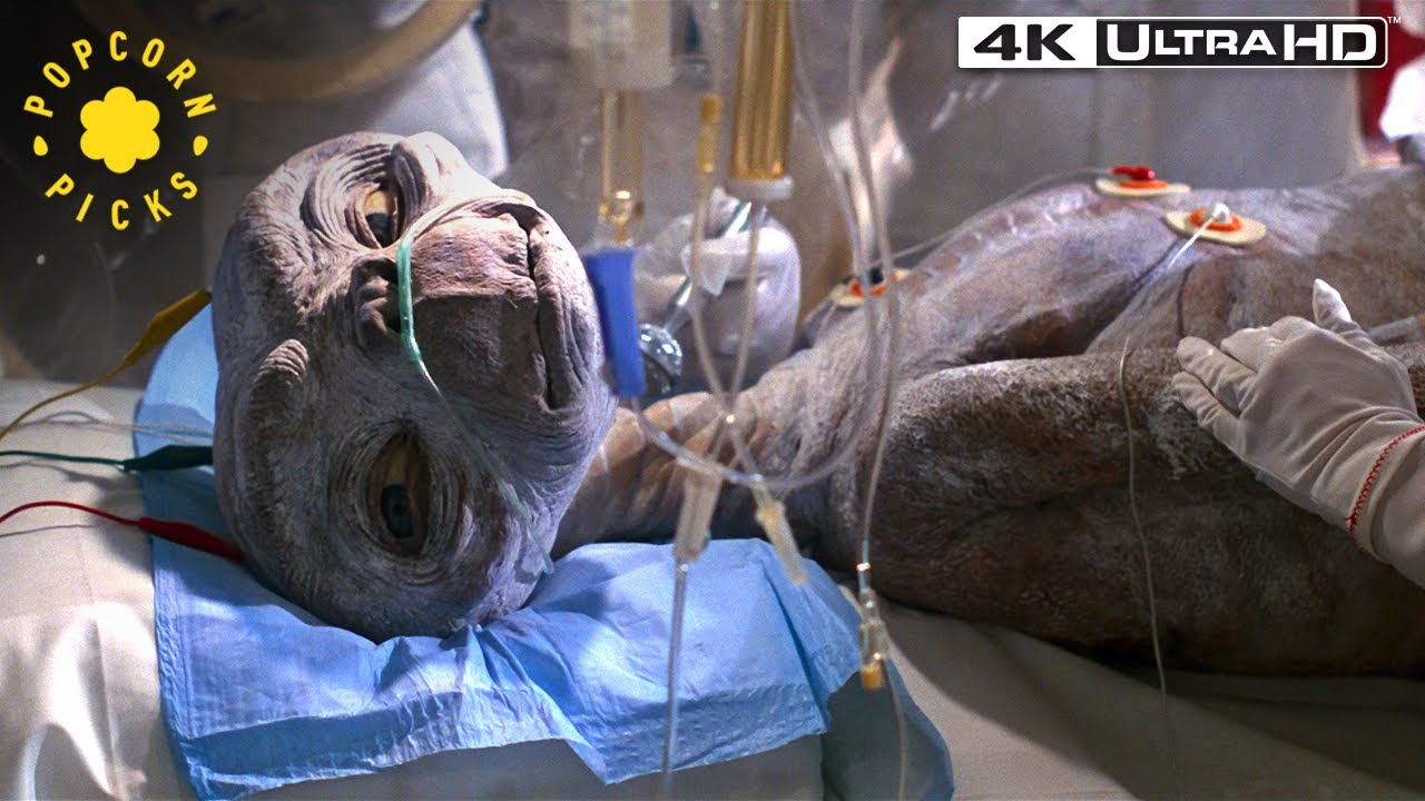 E.T. Fades Away (Highly Emotional Scene) | E.T. The Extra Terrestial ...