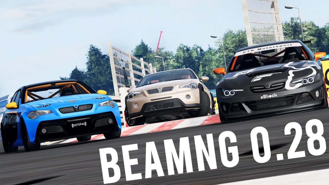 BeamNG.Drive 0.28 Update - K-Series Refresh GT-IV Race Car and 800 ...