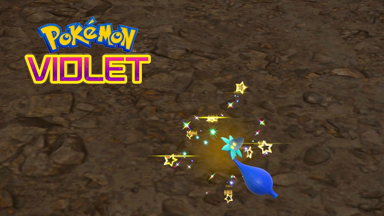 Shiny Glimmet - Pokemon Scarlet and Violet - YouTube