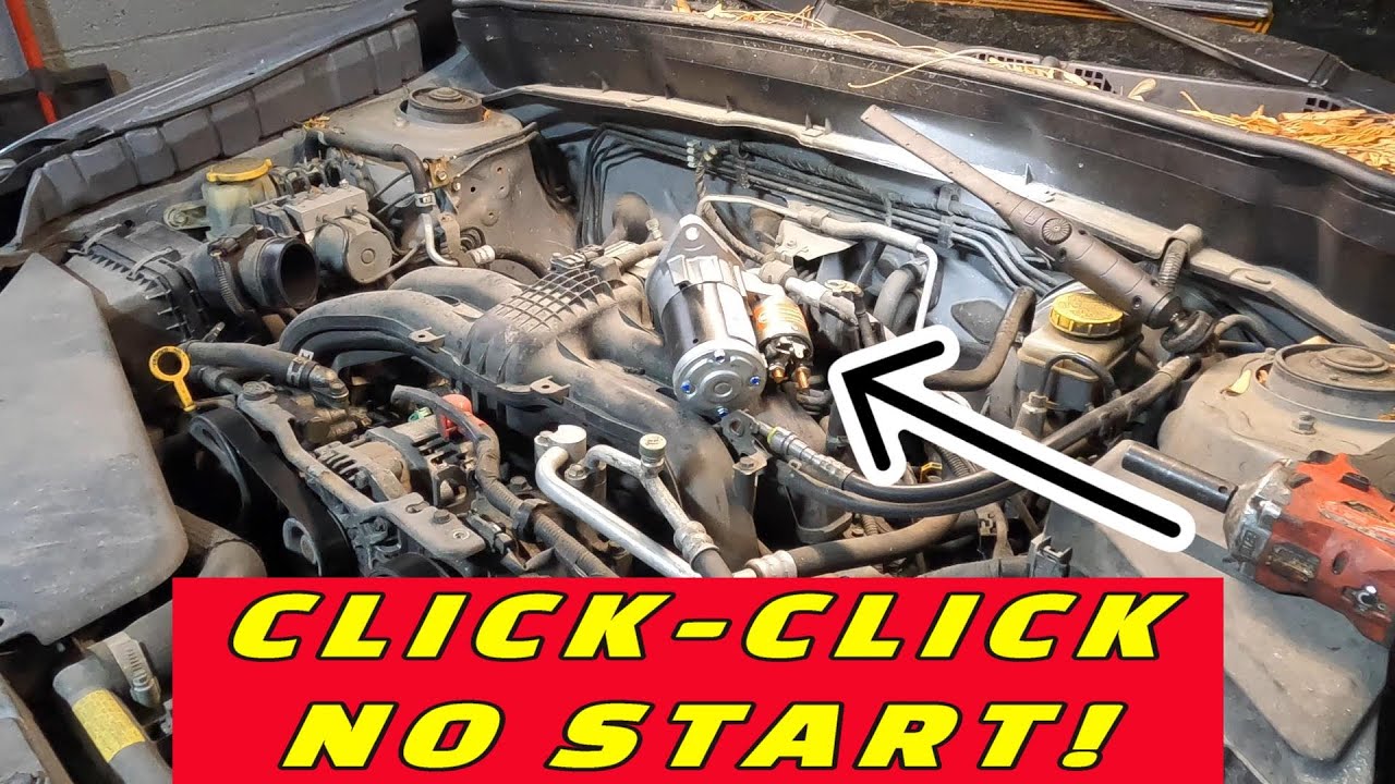 CUSTOMER STATES CAR WON'T START JUST RAPID CLICKING! HOW TO REPLACE A ...