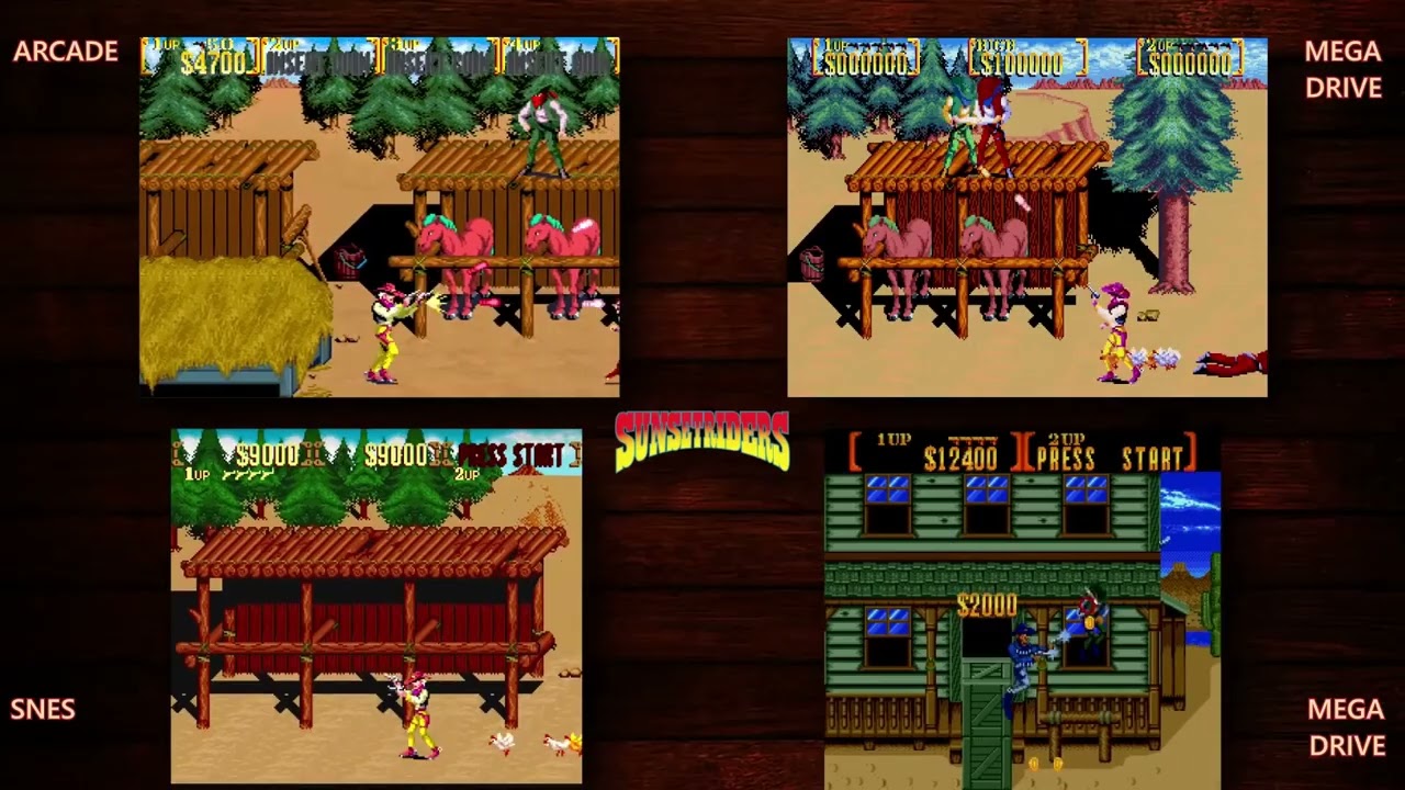Nuevo Port Arcade de Sunset Riders Para Mega Drive en Desarrollo - YouTube