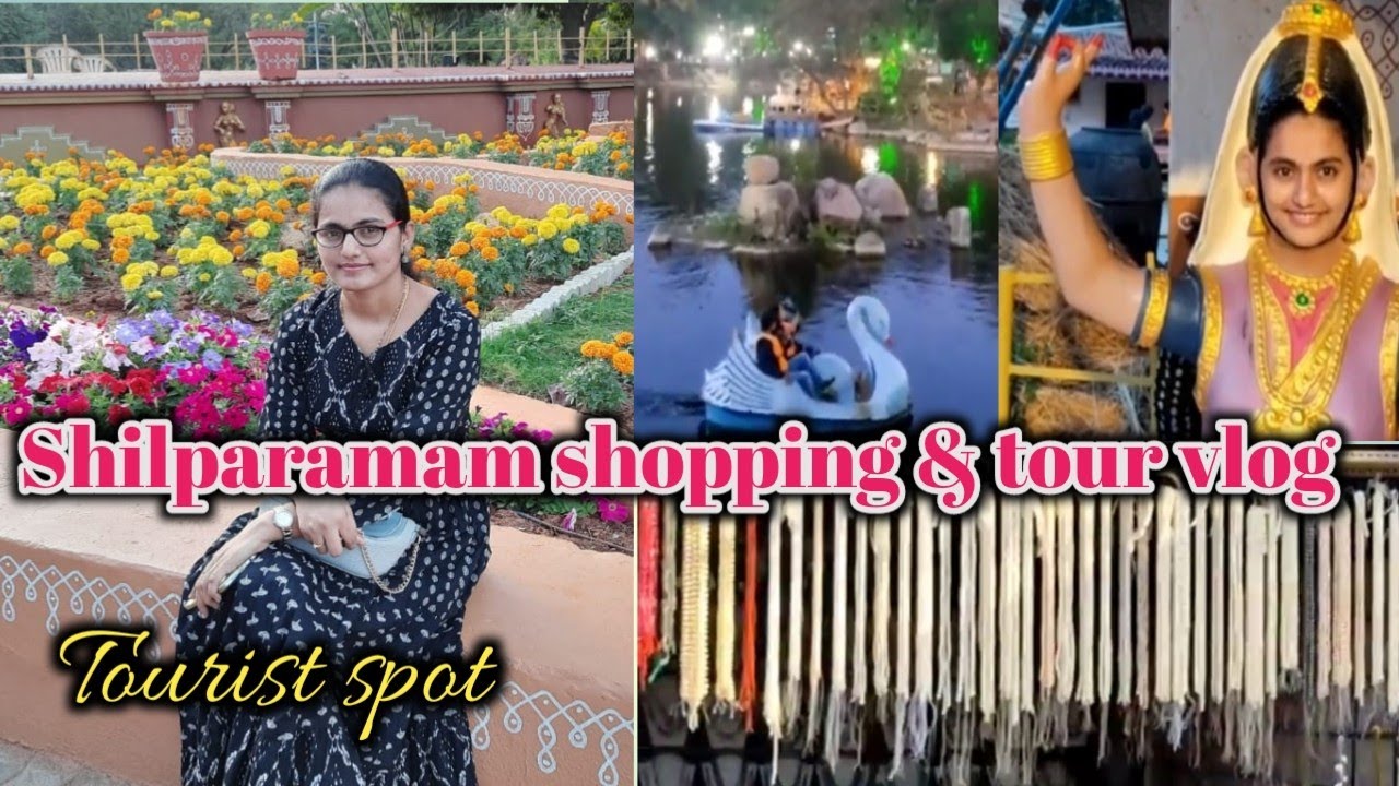 Shilparamam full tour & #shopping | Arts & crafts village #Waterfalls # ...