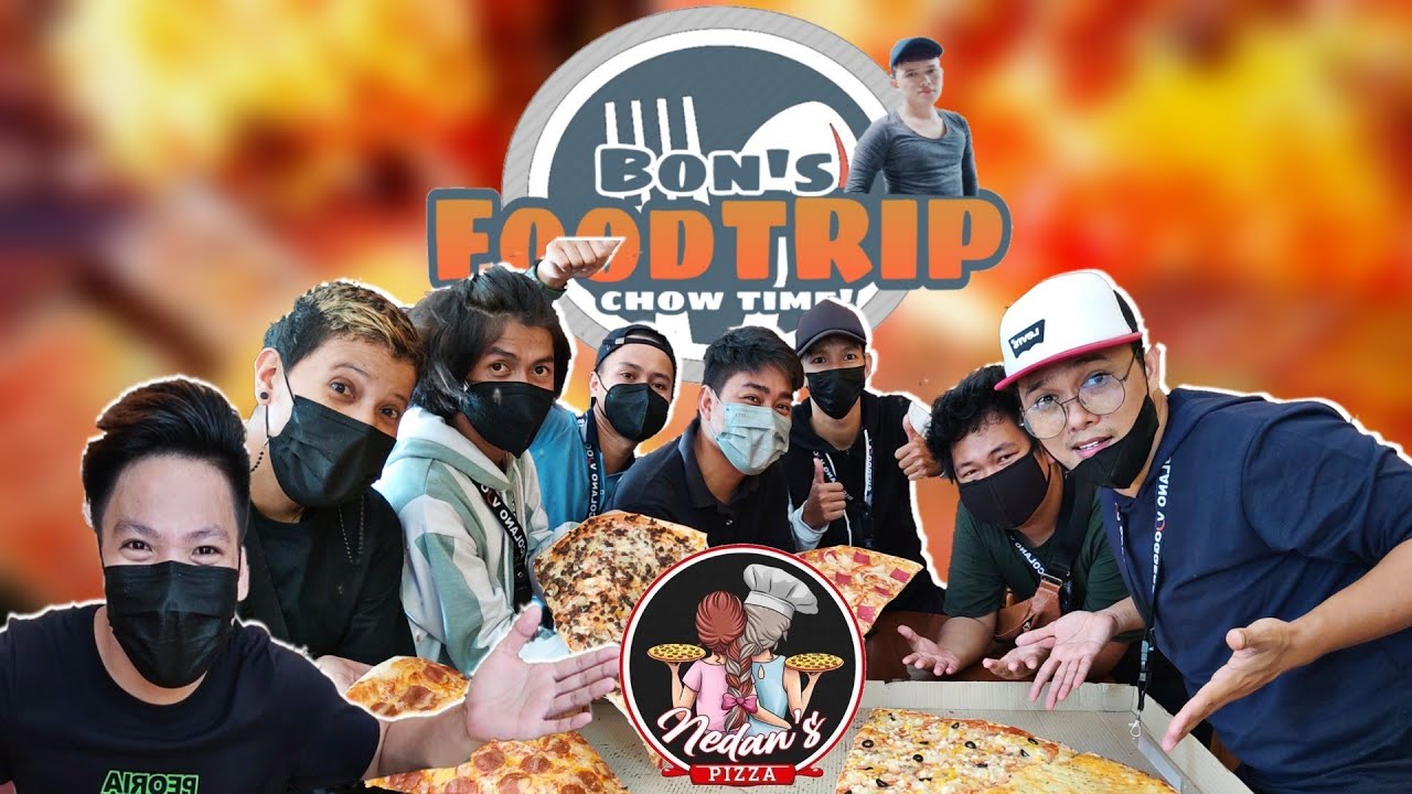 FOOD TRIP AT NEDAN'S PIZZA WITH BICOLANO VLOGGERS AND INFLUENCERS - YouTube