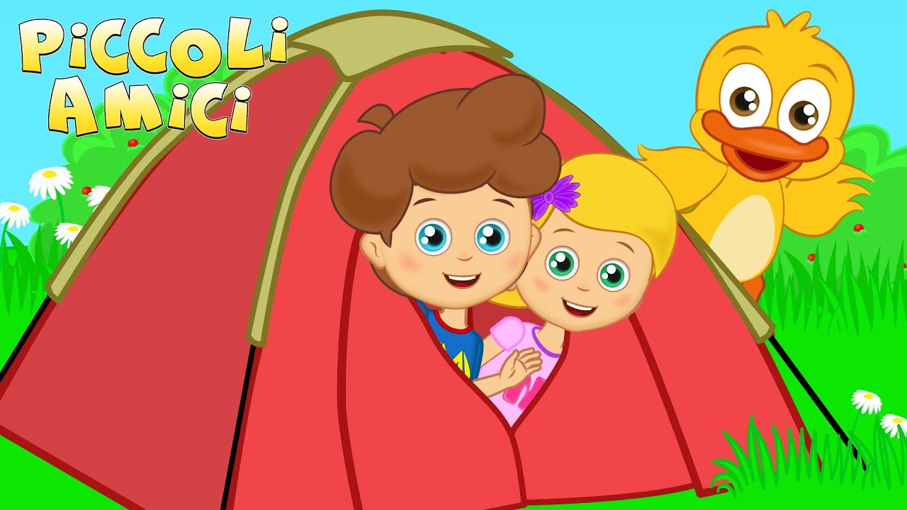 Andiamo in Campeggio (NUOVA) Canzone 🏕 | Canzoni per Bambini con ...
